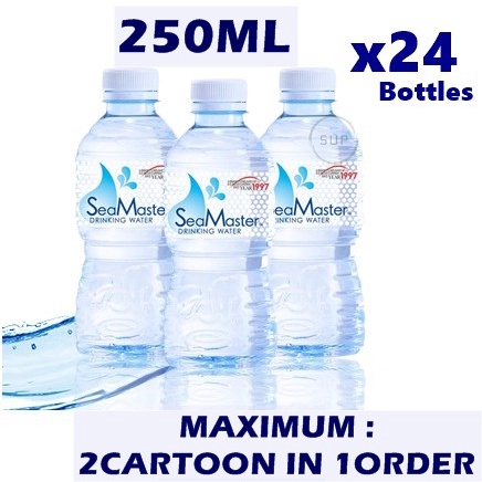 250ml SeaMaster Mini Bottle (24bottle) / (Maximum : 2carton in 1order ...
