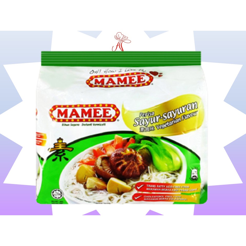 Mamee Bihun Segera Perisa Sayur Sayuran 55gx5s Shopee Malaysia