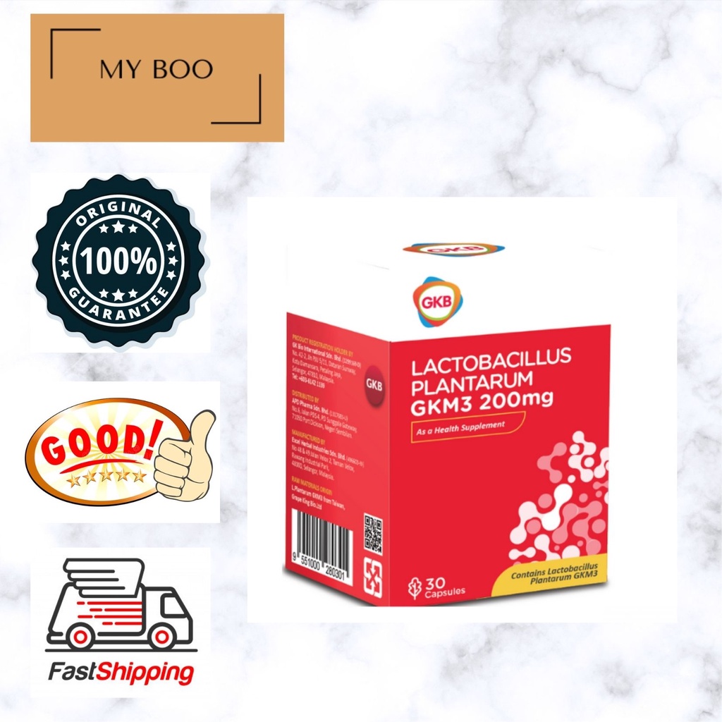 🔥Ready Stock🔥 GKB Lactobacillus Plantarum GKM3 30s | Probiotic For Body ...