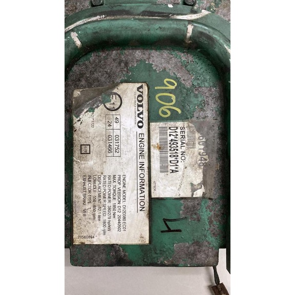 VOLVO ENGINE ECU CONTROL UNIT 906 D12D380 | Shopee Malaysia