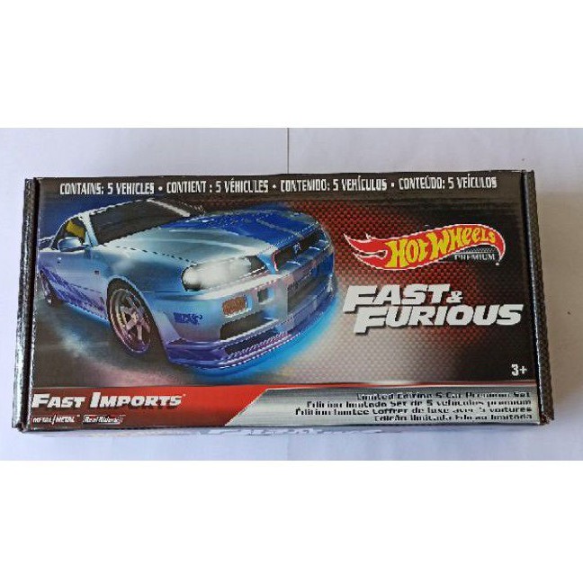 Hot Wheels box set Fast & Furious (Fast Imports) | Shopee Malaysia