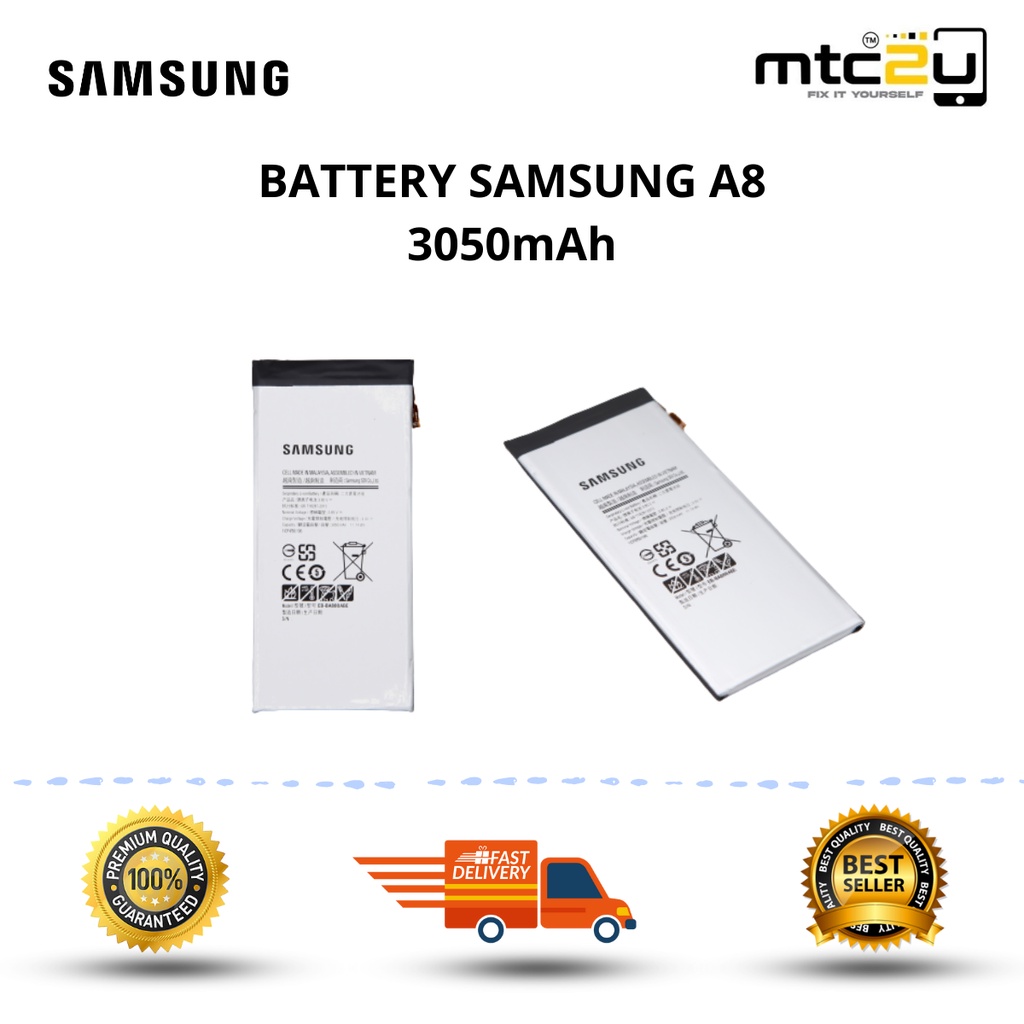 BATTERY-SAMSUNG A8 (EB-BA800ABE)/BATERI-SAMSUNG A8 (EB-BA800ABE ...