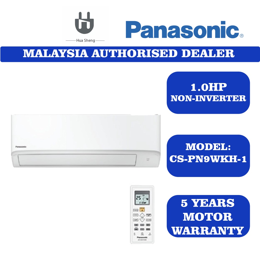 Panasonic CS-PN9WKH-1 Standard Non-Inverter R32 Air Conditioner CS ...
