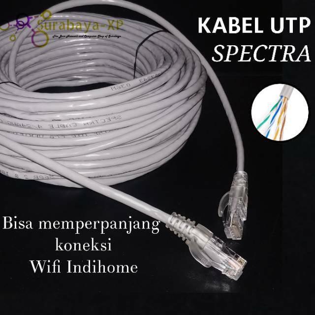 Lan Cable UTP 80 Meters CAT5E SPC 80M Ready To Use | Shopee Malaysia