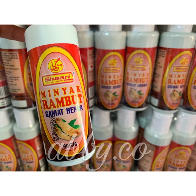 MINYAK RAMBUT GAMAT HERBA SHAARI 💯 Original | Shopee Malaysia