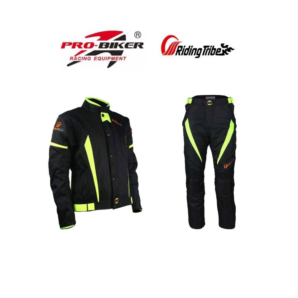 ProBiker Riding Tribe Motorcycle Riding Safety Apparel with Reflective ...