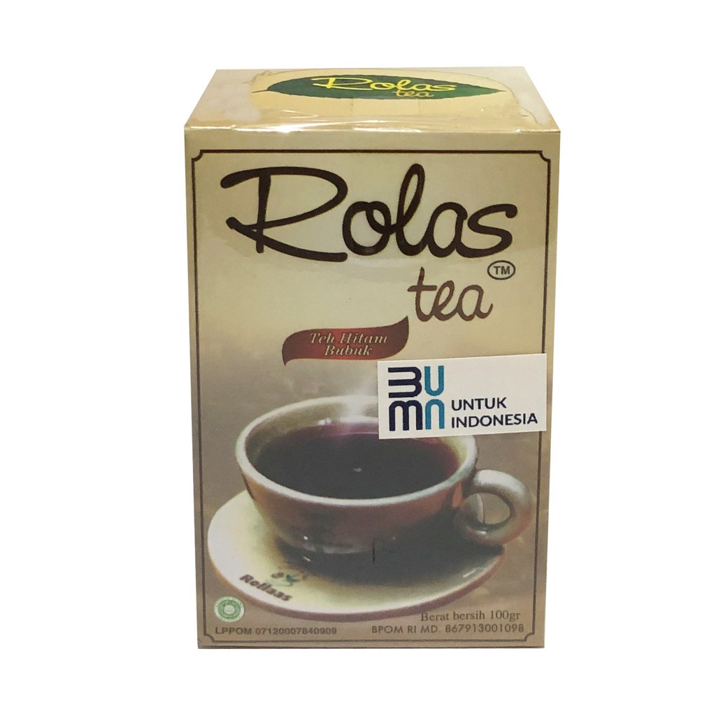HITAM Rolas Premium Brewed Tea 100 gr – Rolas Black Tea | Shopee Malaysia