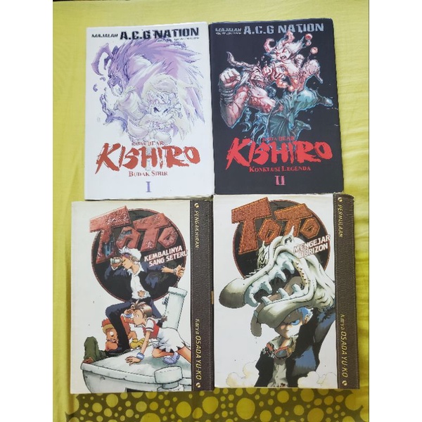 Komik Gempak Starz (Preloved) Set Kishiro dan Set Toto | Shopee Malaysia