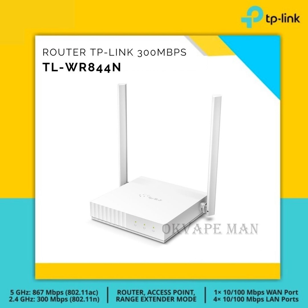 Router TP-Link TL-WR844N 300Mbps - Wi-Fi Router TP Link TL WR844N ...