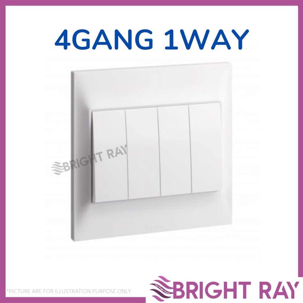 SIRIM LEGRAND Belanko Series Switch Socket White Socket Outlet 1GANG ...