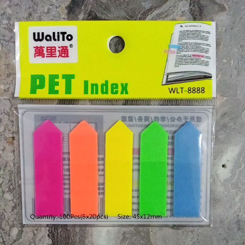 STICKY NOTES (PET INDEX) | Shopee Malaysia