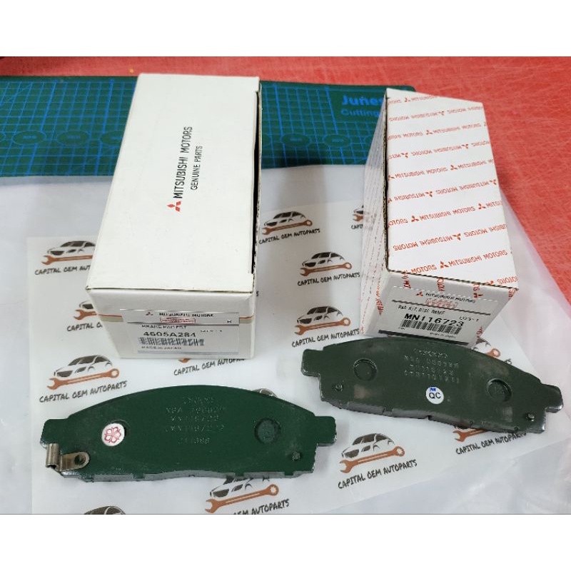 MITSUBISHI TRITON 4X4 4X2 2005-2014 NISSAN NV200 1.6CC FRONT BRAKE PAD ...