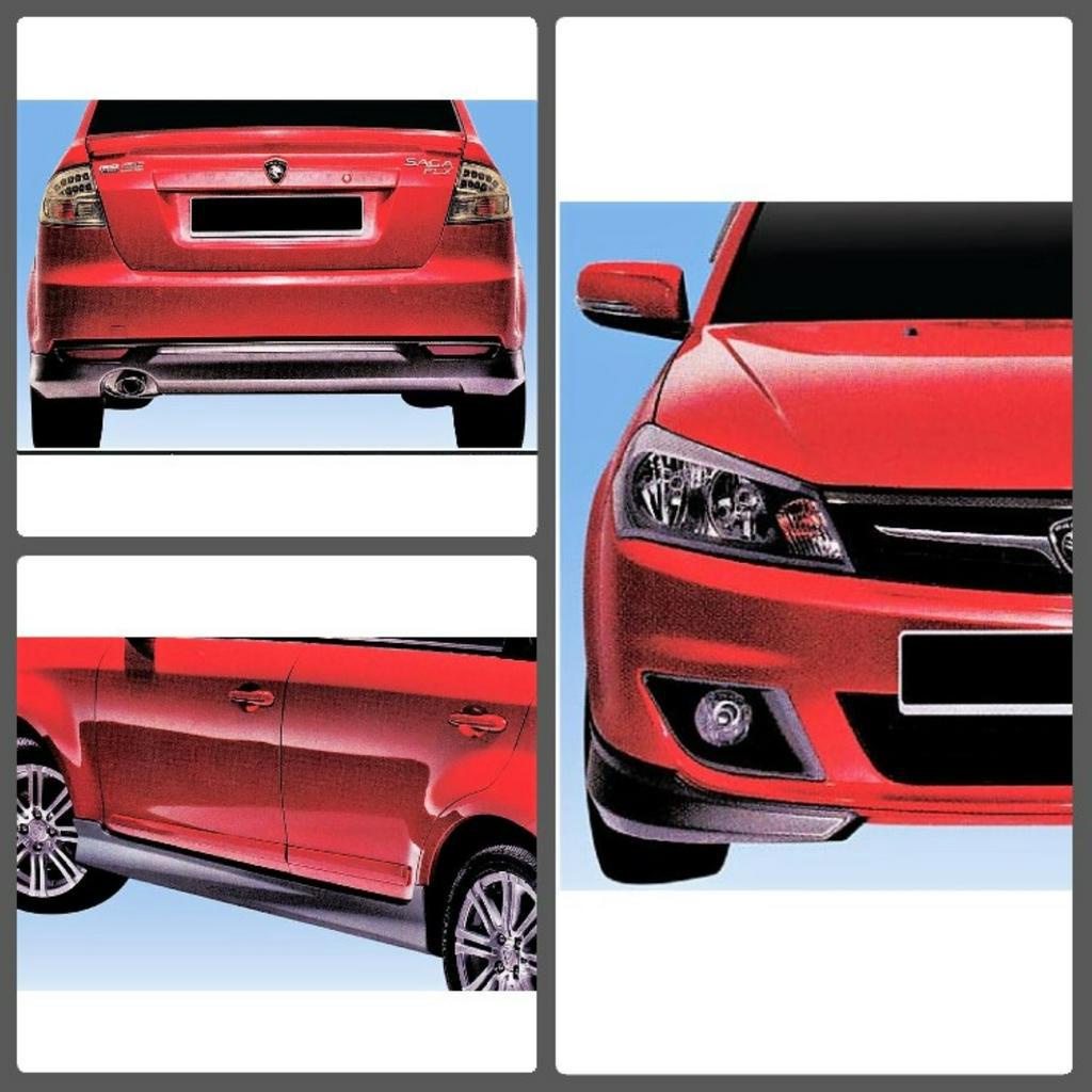 Proton Saga 2nd Generation FL SE Skirting Body Kit PU Ready Stock ...