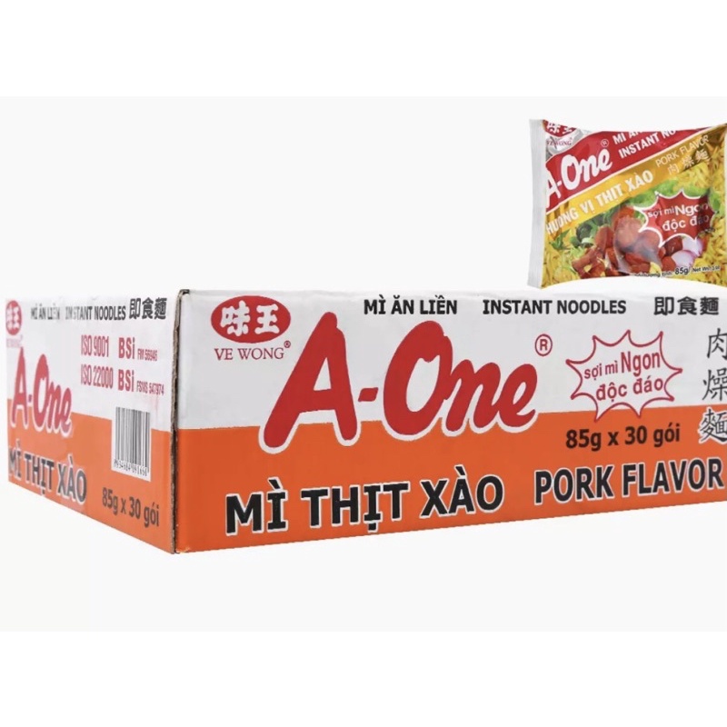 A ONE Noodles (Box Of 30 Packs x85g) | Shopee Malaysia