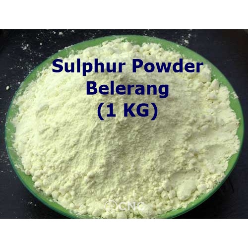 1KG Sulphur Powder Belerang Serbuk 硫磺 Snake Repellant Sulfur Penghalau ...