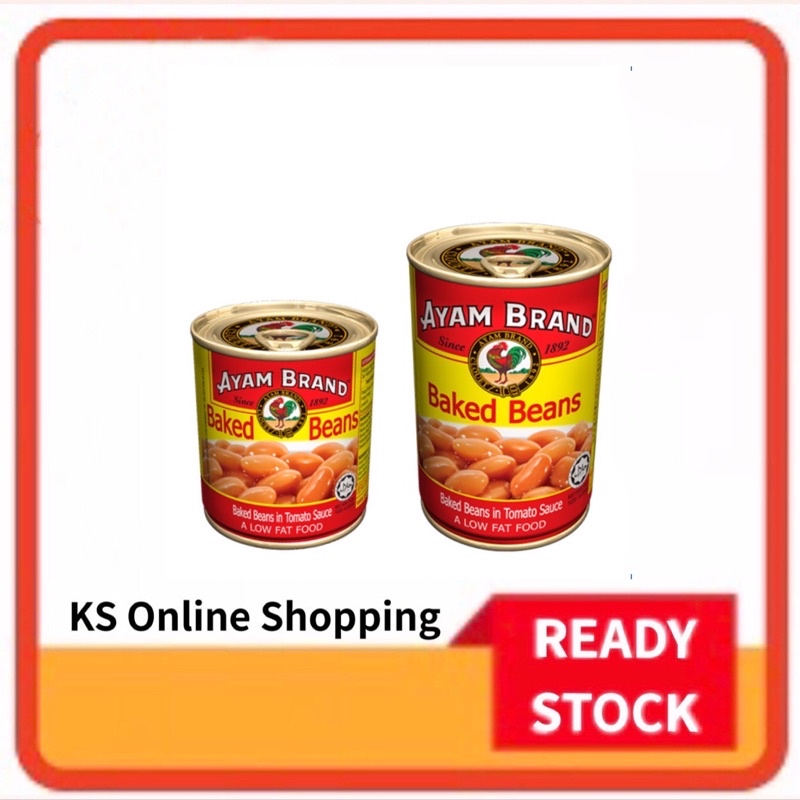 Ayam Brand Baked Beans 茄汁豆 230g 425g | Shopee Malaysia