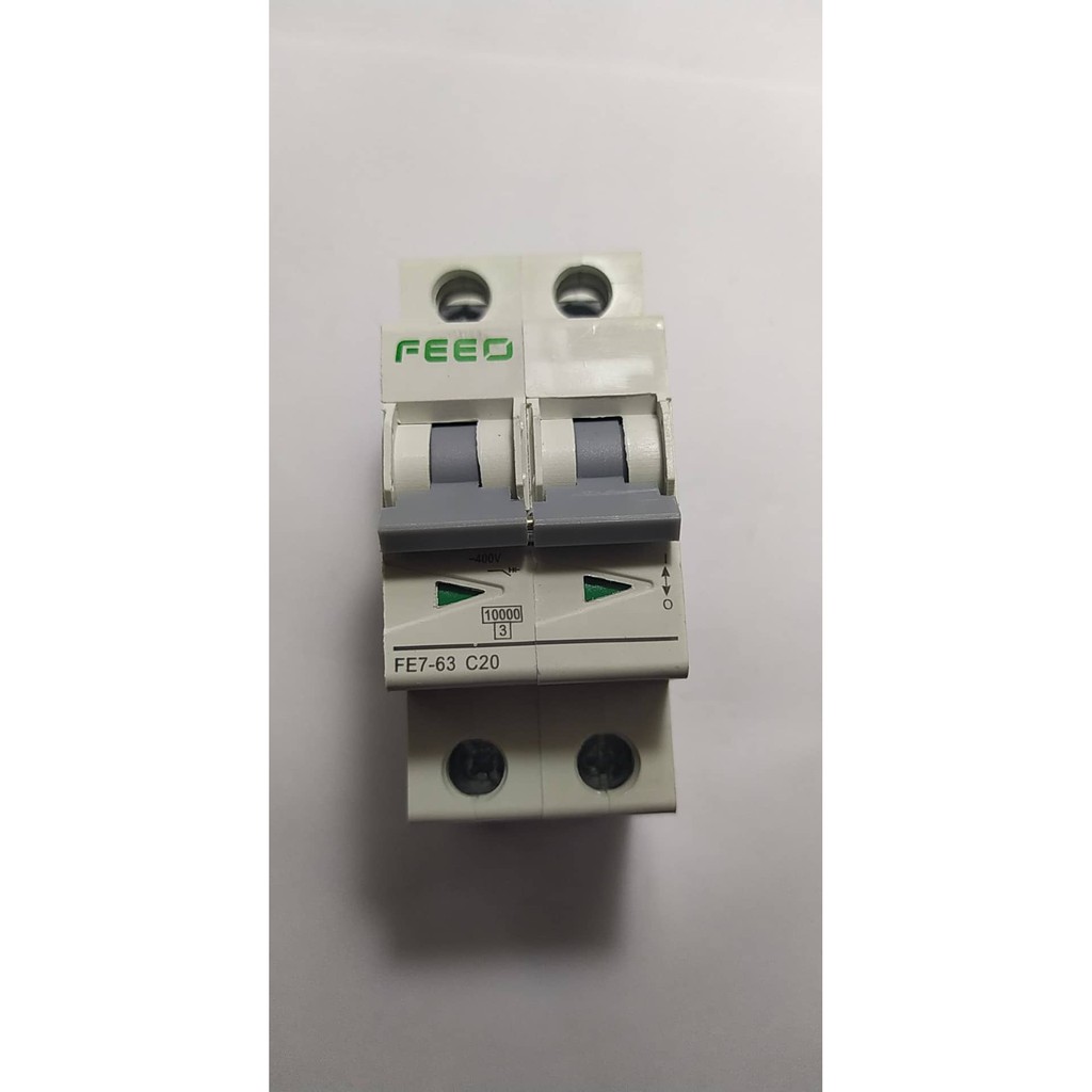 20A AC Mini Circuit Breaker 2P 400V FEEO brand | Shopee Malaysia