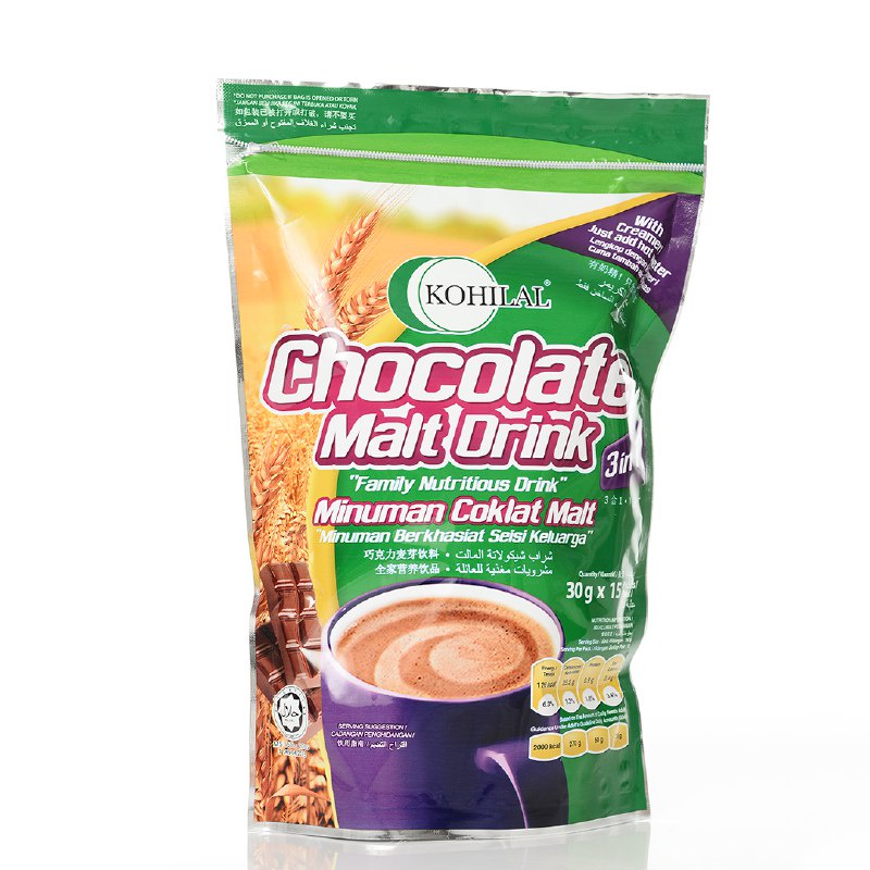 Minuman Coklat Malt Kohilal 3 in 1 (15 Sachet) | Shopee Malaysia