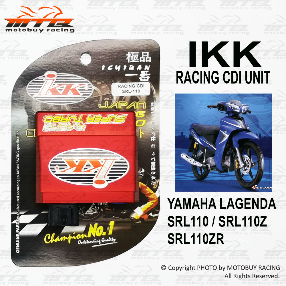 YAMAHA LAGENDA SRL110 Z / ZR IKK SUPER TURBO RACING CDI UNIT | Shopee ...