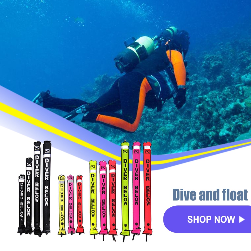 Surface Marker Buoy SMB Scuba OPRV with UV Durable TPU Flange ...