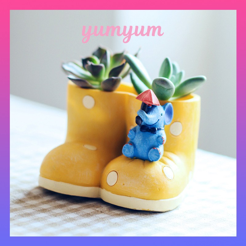 YUMYUM - Cute Flower Pot Cartoon | Plant Pot Indoor, Outdoor & Garden ...