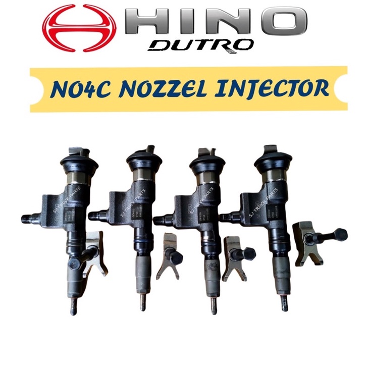HINO DUTRO NO4C NOZZLE EL INJECTOR ENGINE [USED] 🇯🇵JAPAN HALF CUT ...