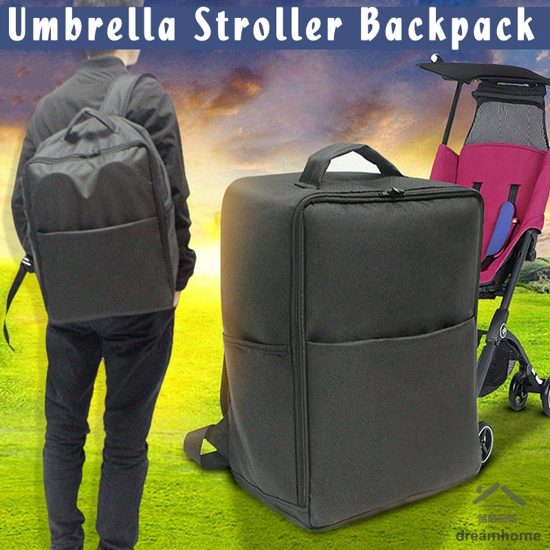 Umbrella Stroller Backpack Bag with Shoulder Strap Storage Case for GB ...