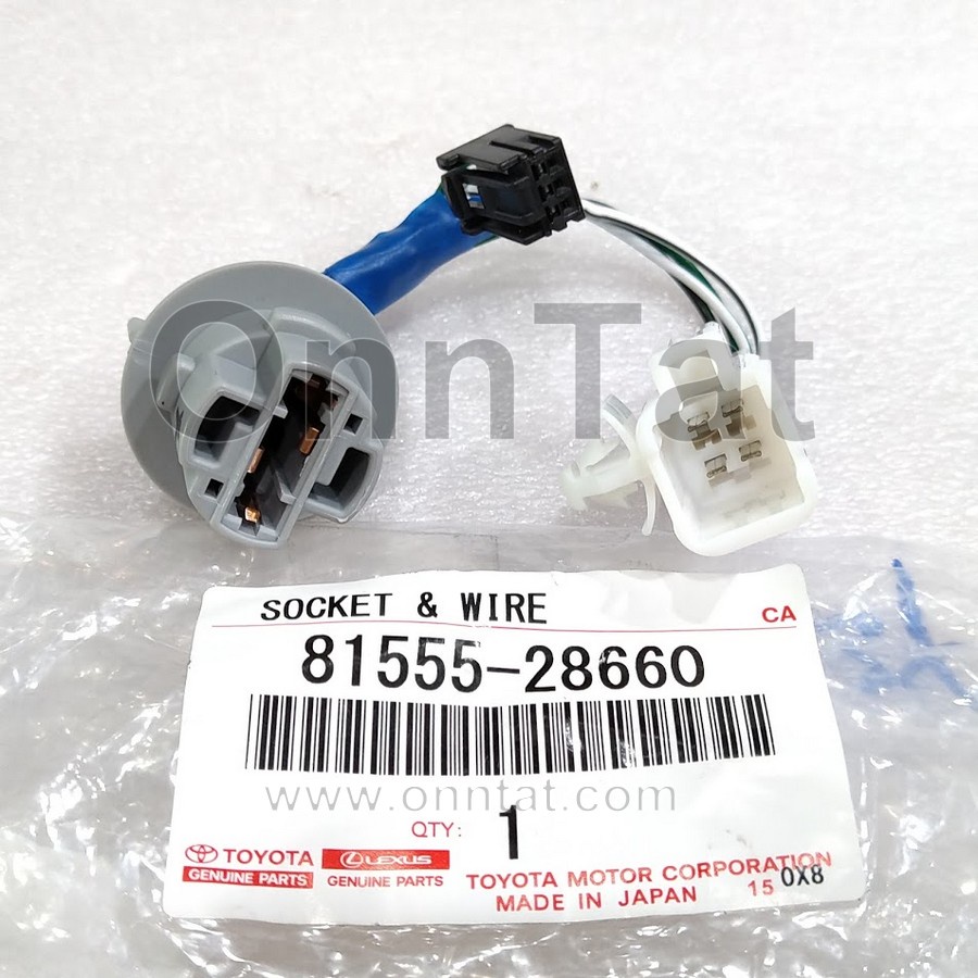 GENUINE TOYOTA ESTIMA ACR50 2016 TAIL LAMP SOCKET AND WIRE SET | Shopee ...