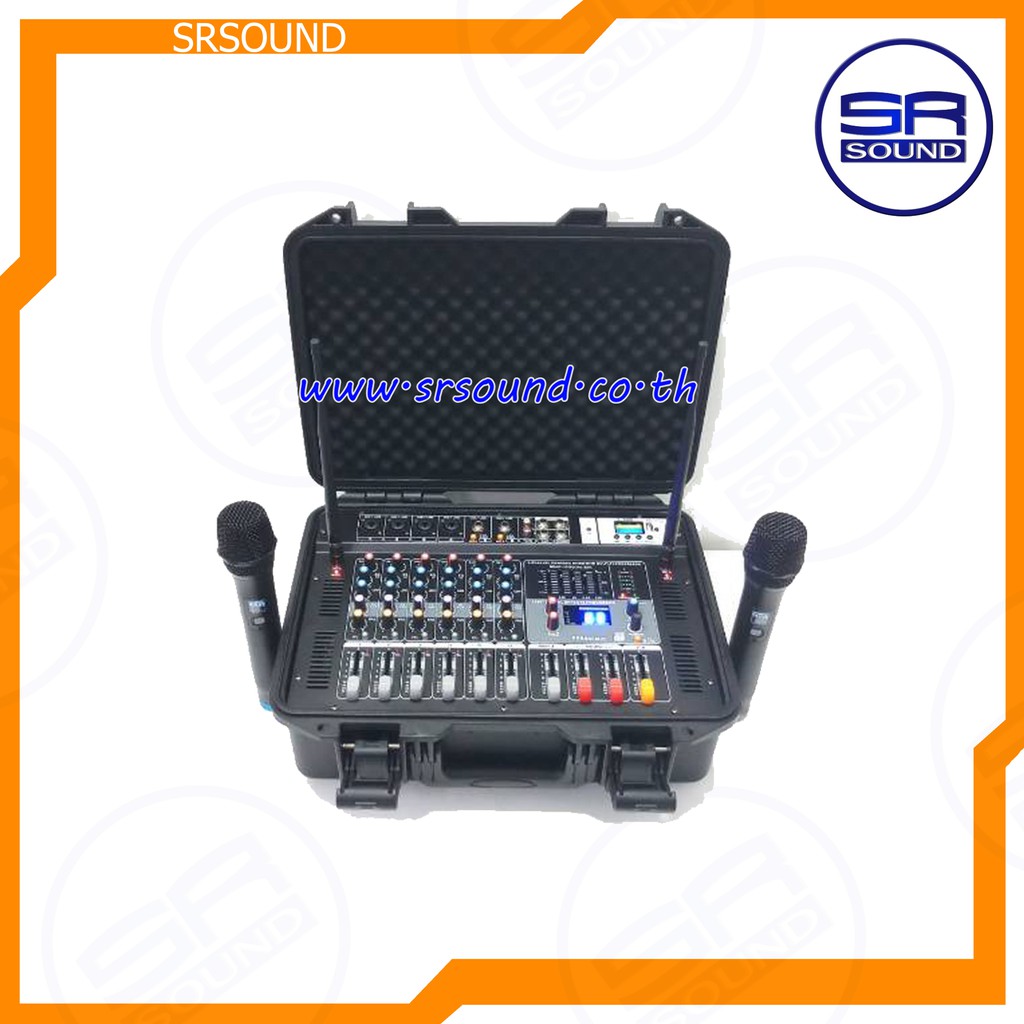 AONE PPS-800MIC POWERMIXER 8-Channel Power Mixer With 2 Mic PPS 800MIC PPS800MIC (New Product ...