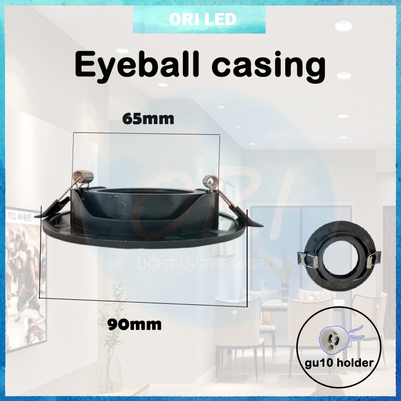 EyeBall Casing Imitos Black and White with Single Head (High Quality ...