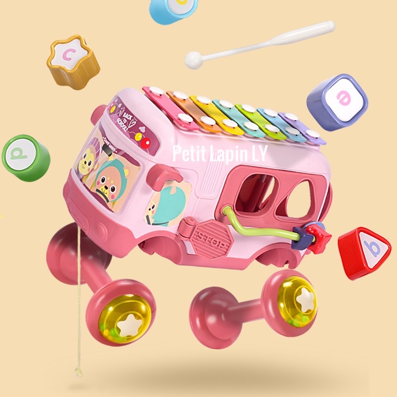 Early Educational Multifunctional Toy Bus | Shopee Malaysia