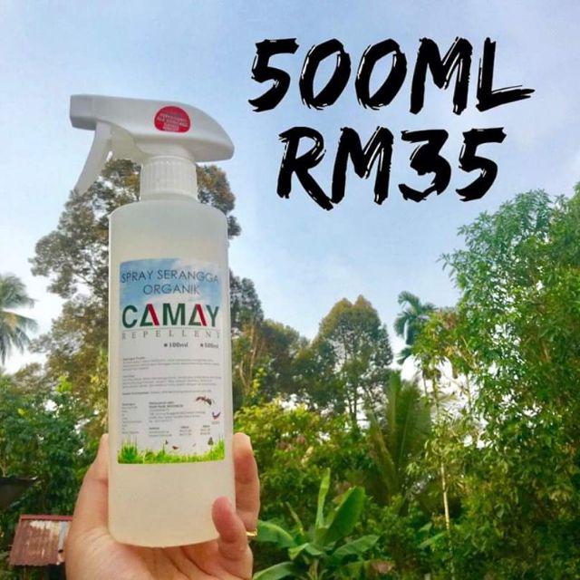 PENGHAPUS SERANGGA PALING EFEKTIF - CAMAY SPRAY SERANGGA ORGANIK 100% ...