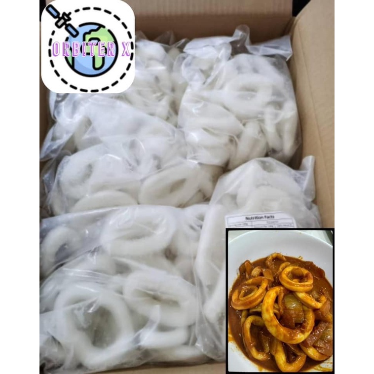 Squid Ring/Sotong Ring 苏东圈 1kg | Shopee Malaysia