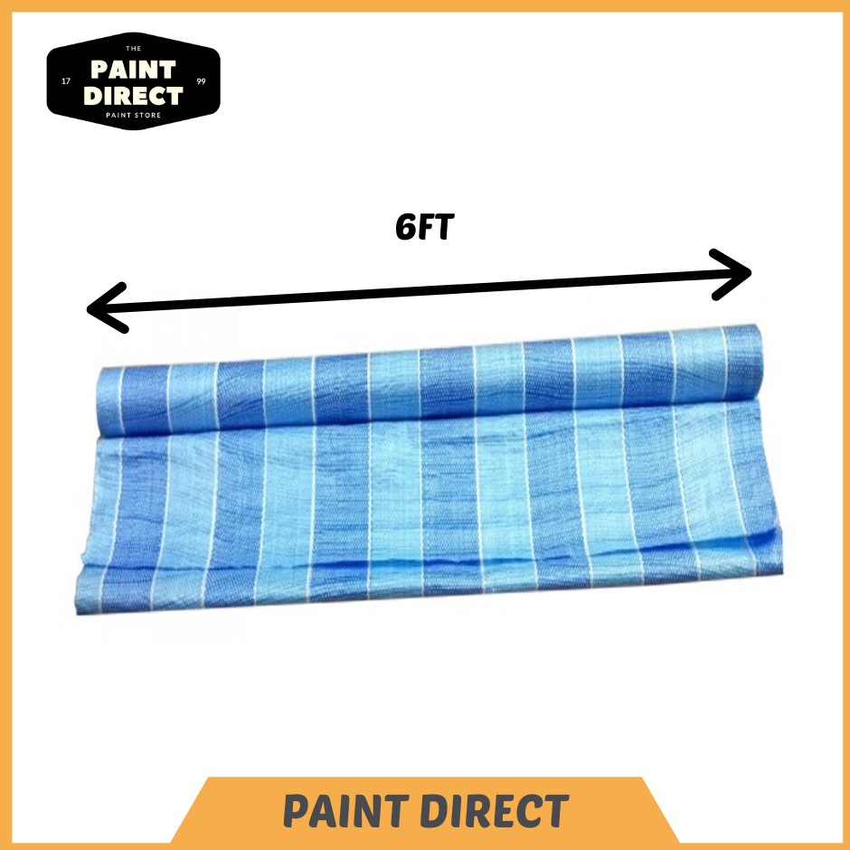 6Feet Tarpaulin Sheet Canvas (Blue / White) / Kanvas Biru&Putih ...
