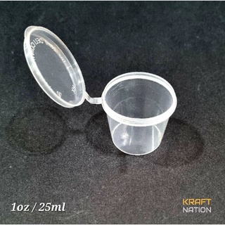 [Ready Stock] 10 PCS 1oz/2oz/3oz/4oz/8oz PP5 Sauce Container / Deli ...