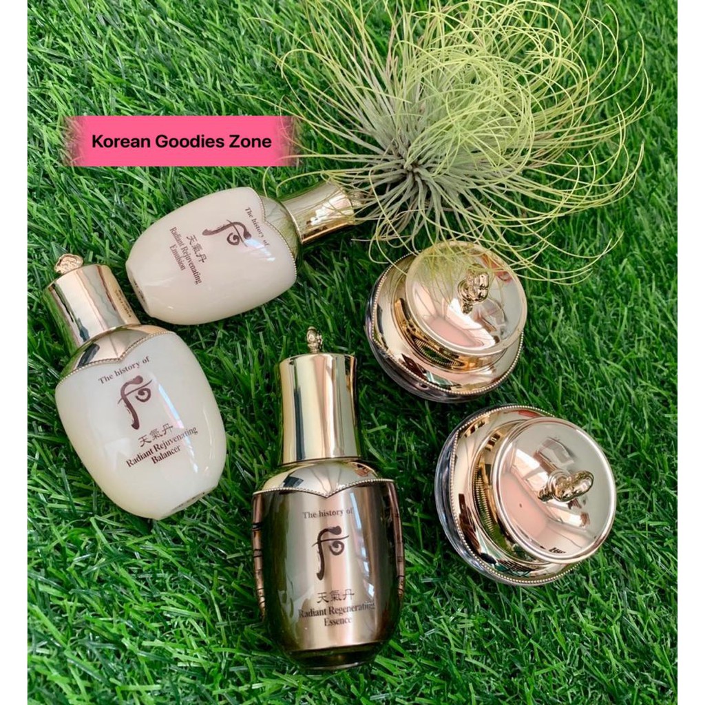 The History Of Whoo Cheongidan Travel Set 5 pcs Kit 后天气丹5件中样套 | Shopee ...