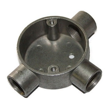 3/4" Metal GI Conduit Pipe Accessories - End Box/ Through Box/ 3 Way ...