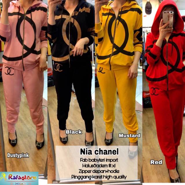 Nia Chanel Set | Shopee Malaysia