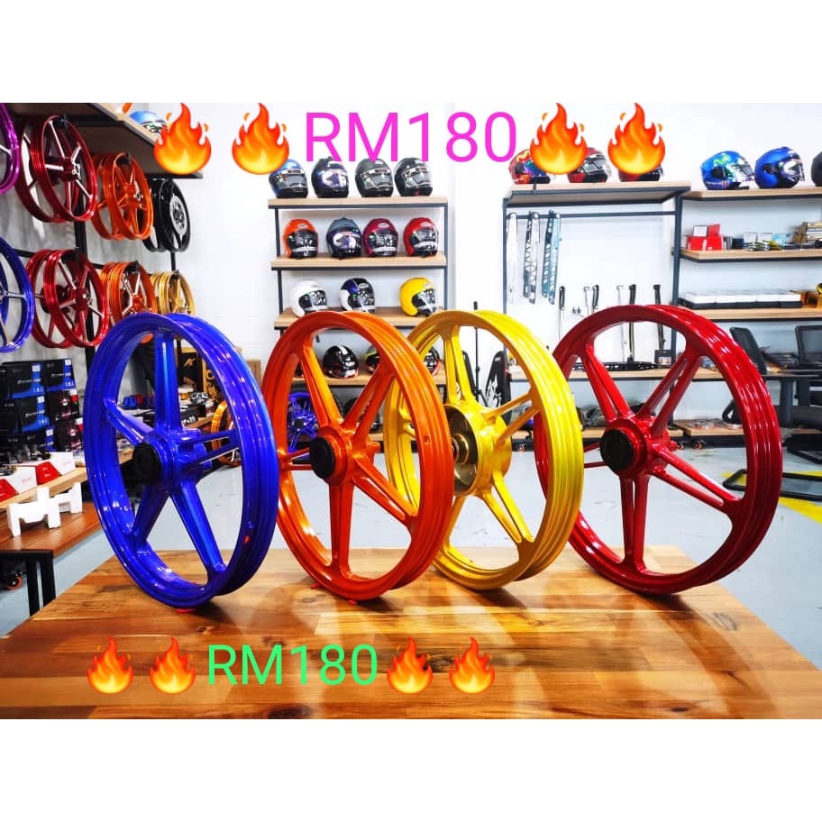 (READY STOCK) SPORT RIM LATIVO FG510 PNP LC135 / LAGENDA/SRL115 ...