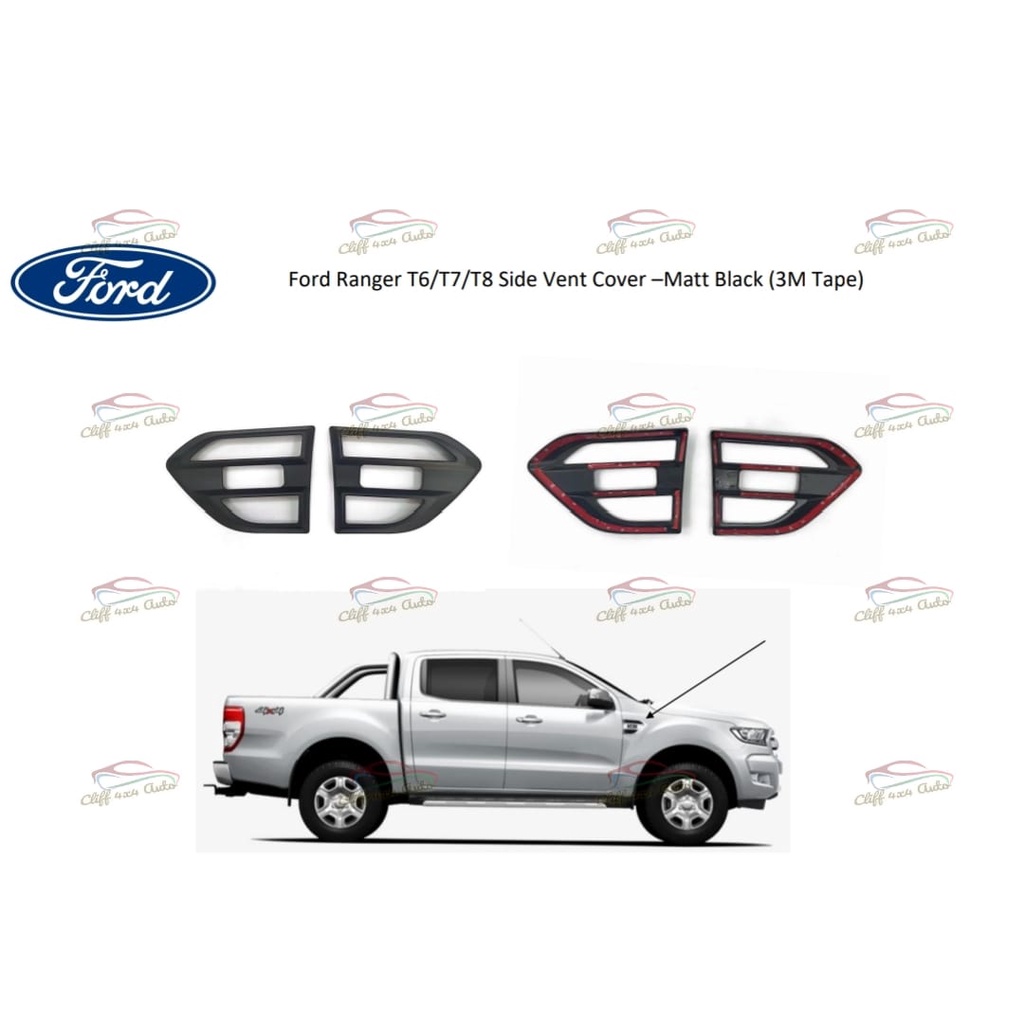 Ford Ranger T7/T8 Side Vent Cover | Shopee Malaysia