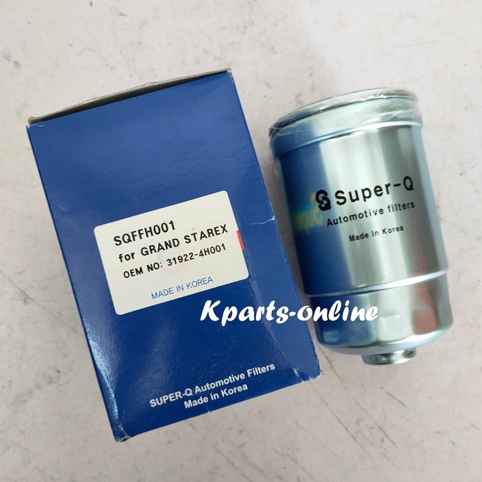 DIESEL FILTER / FUEL FILTER (AFTER MARKET - SUPER-Q) HYUNDAI STAREX ...