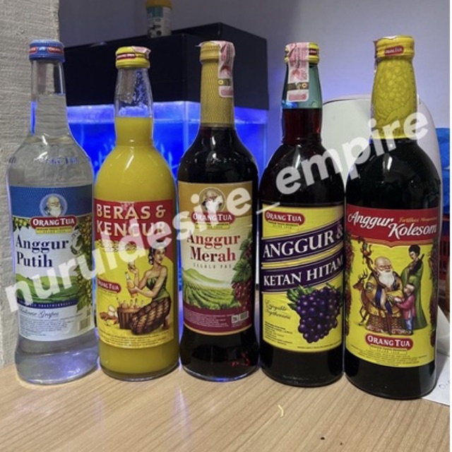 Anggur merah cap orang tua 620ml | Shopee Malaysia