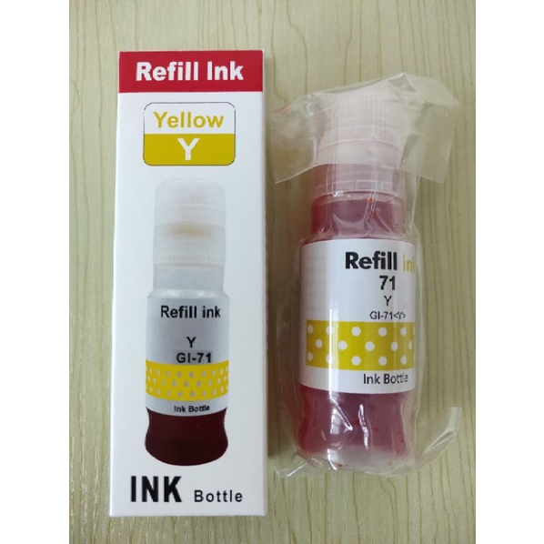 Compatible Canon Gi- 71 gi71 Pigment ink Bottles for Printer Pixma ...