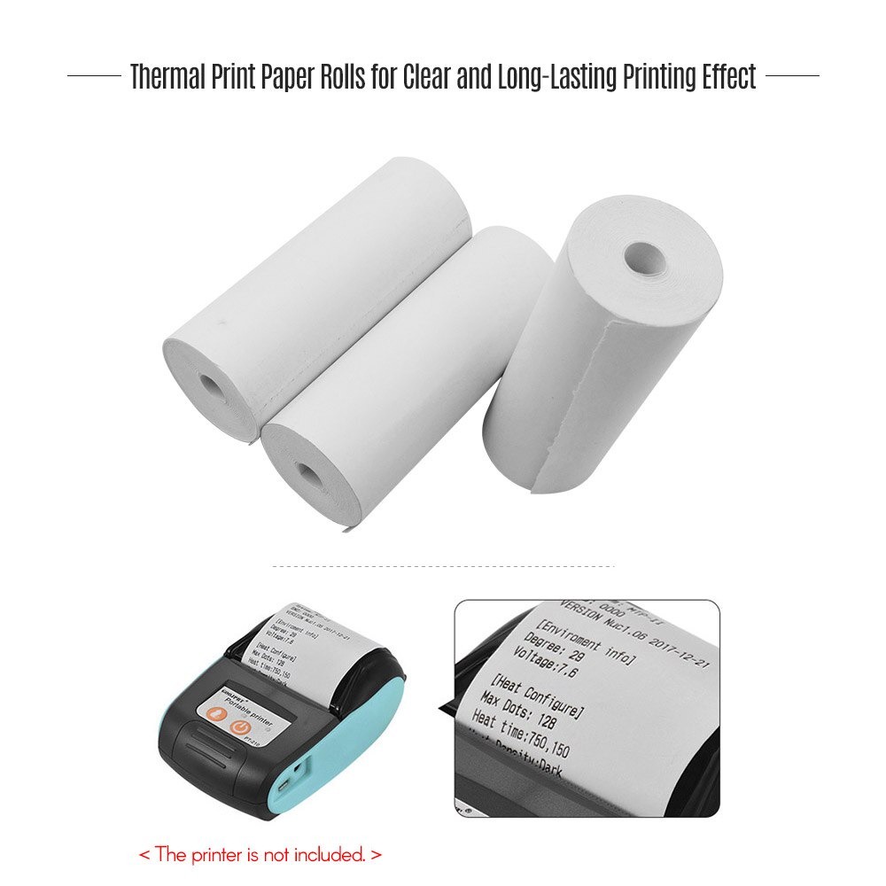 80mm Thermal Paper Coreless Rolls Thermal Receipt Paper Roll Kertas ...