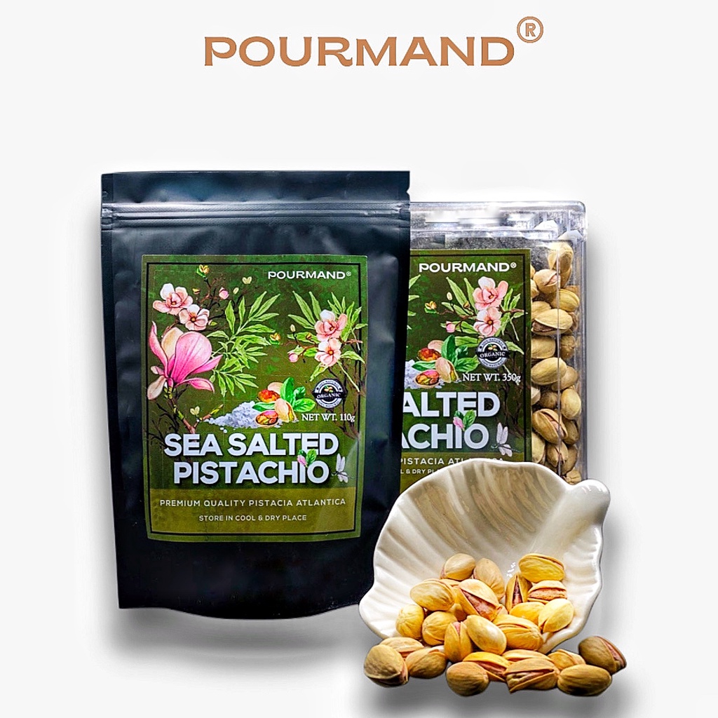 POURMAND® XL Sea salted Atlantica pistachio (110g/350g) | Shopee Malaysia