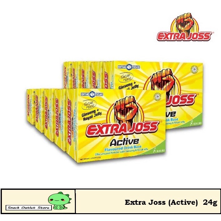 [Ready Stock] (Halal) Extra Joss (Active) Effervescent Powder With ...
