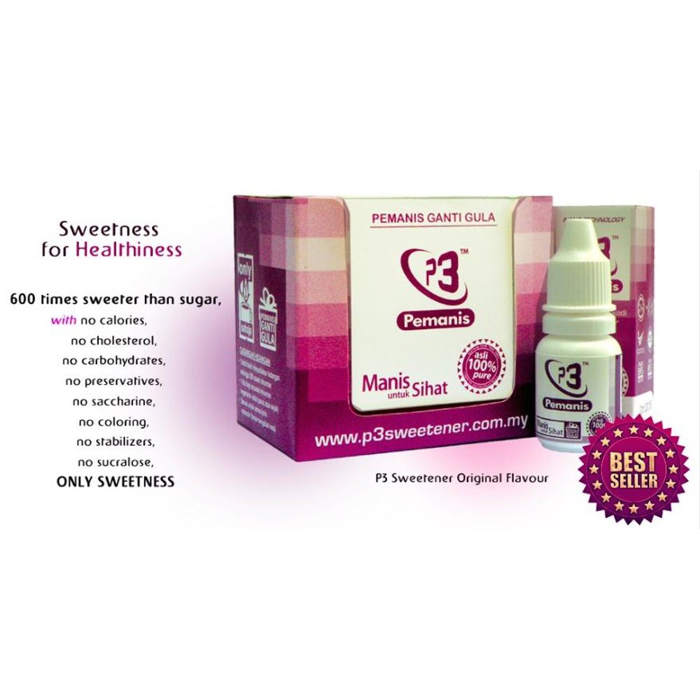 P3 Sweetener Drop 20g/ bottle (READY STOCK) | Shopee Malaysia