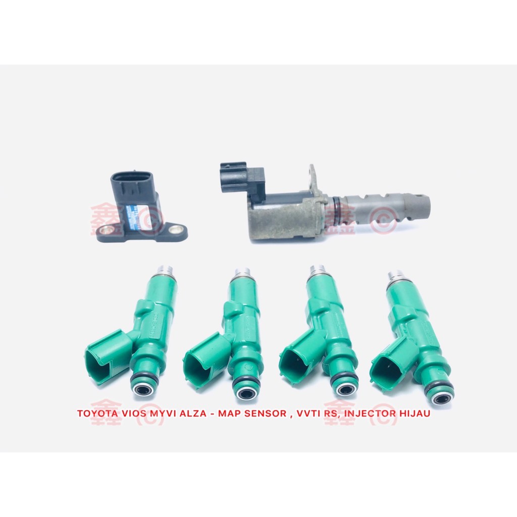 (USED) Injector 12 Hole Toyota Vios 1.5 Fit Myvi Alza Avanza Map Sensor ...