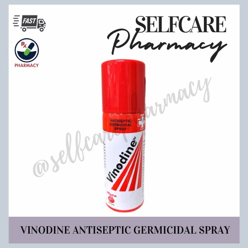 (75G) VINODINE ANTISEPTIC GERMICIDAL POVIDONE IODINE SPRAY UNTUK LUKA ...