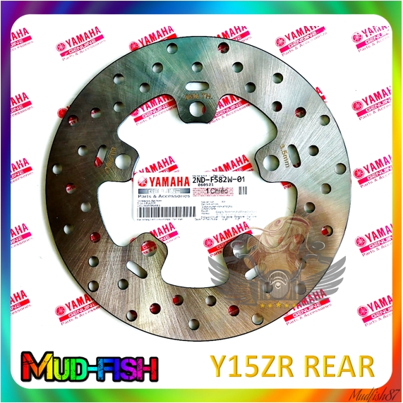 ORIGINAL YAMAHA Y15ZR REAR DISC PLATE Y15 STANDARD (VIETNAM) | Shopee ...